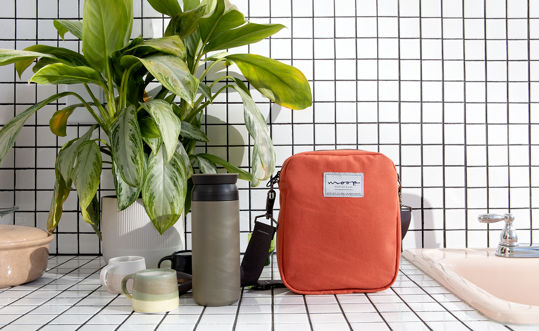 Waxed Canvas Bags by Moop Shop